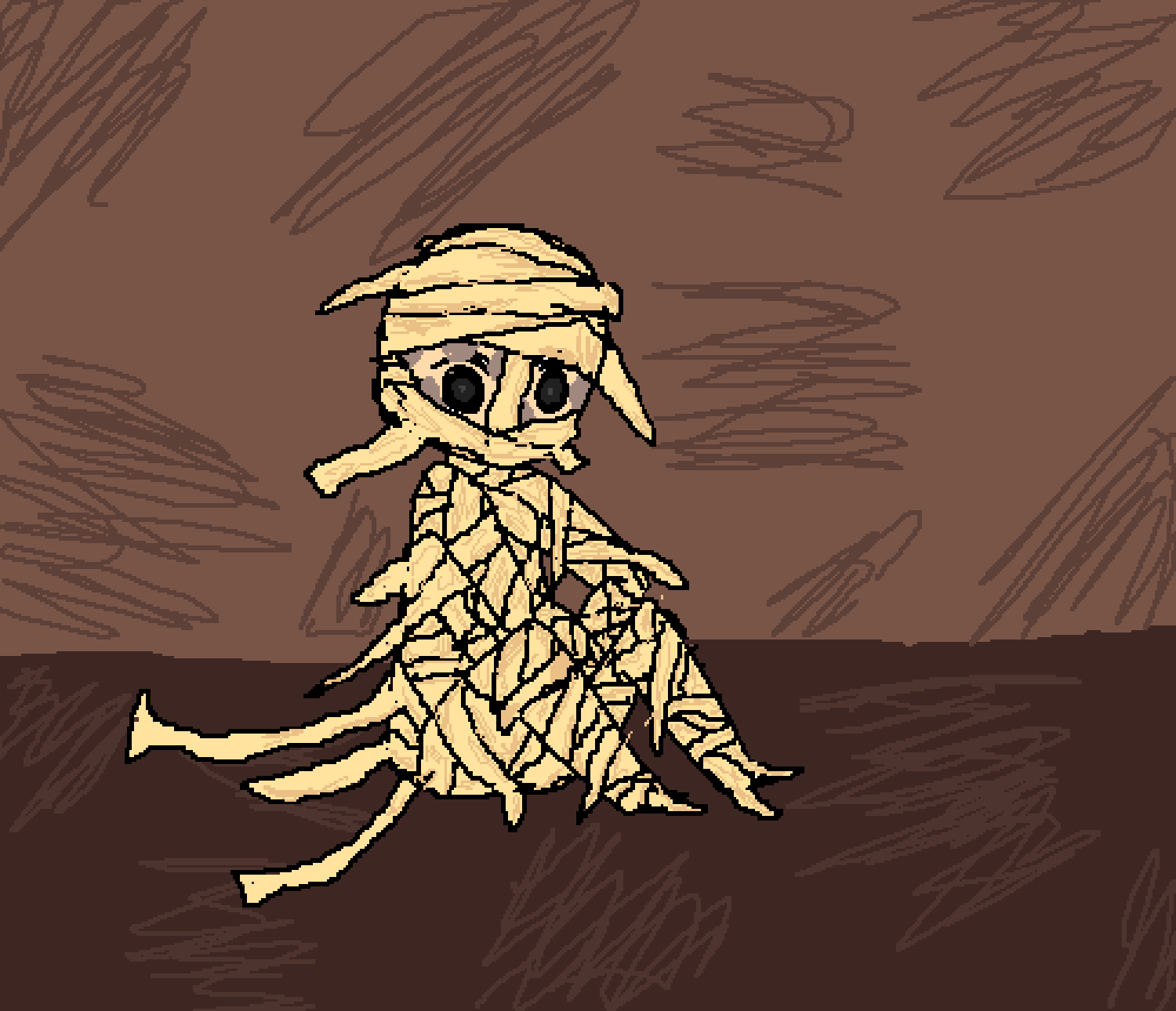 Editing mummy - Free online pixel art drawing tool - Pixilart