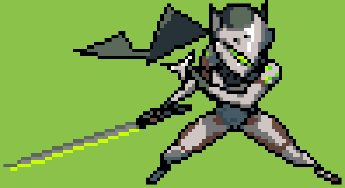 Pixilart - Genji by nyree20