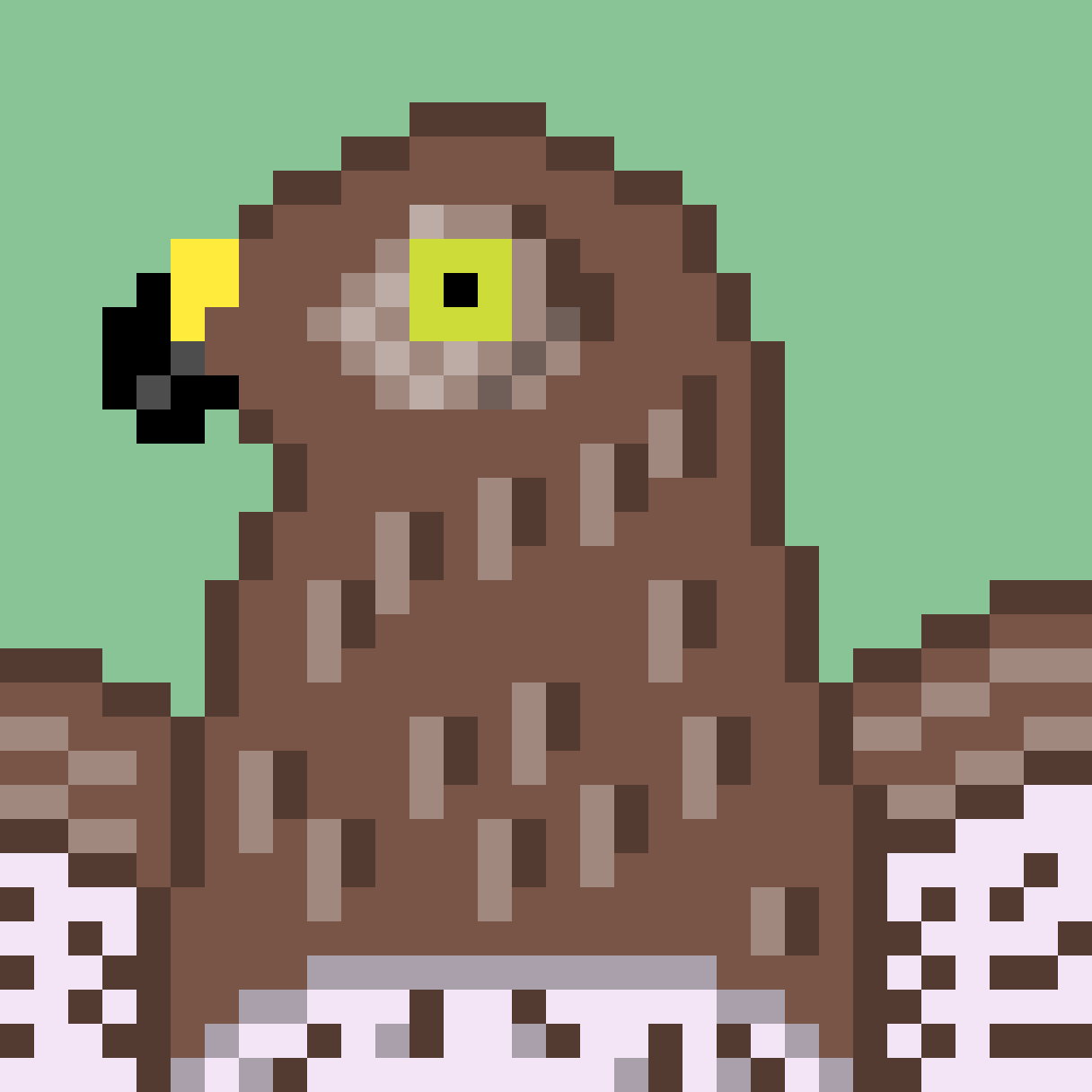Pixilart - Hawk by Czesionyo