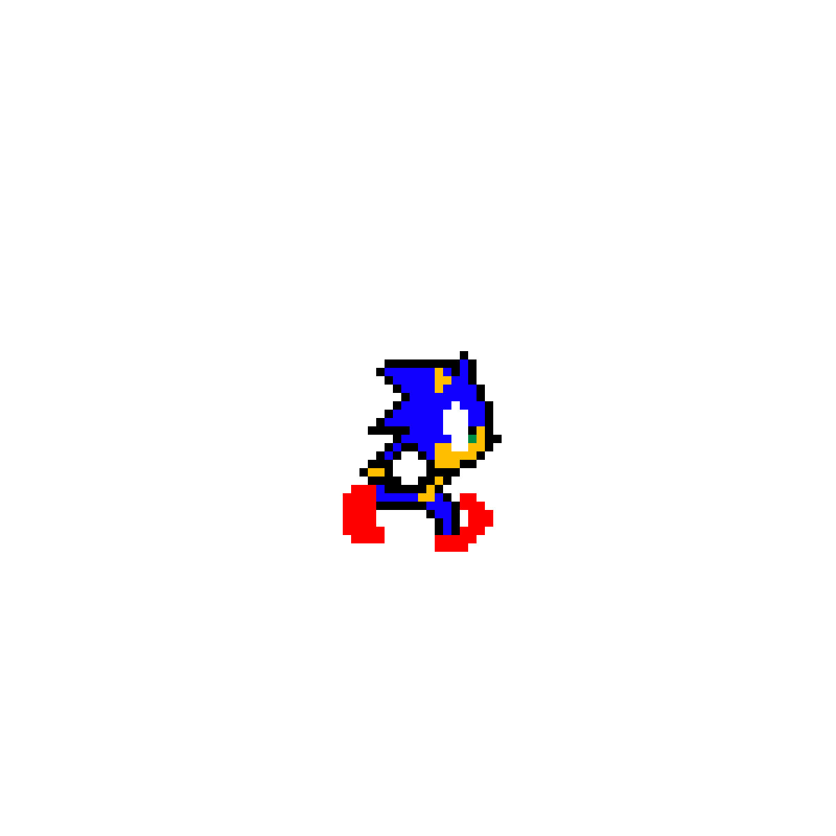 Pixilart - custom run sonic poket by RafaStudios2026