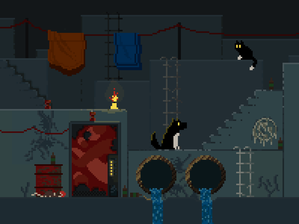 Pixilart - Sewer city by Molly69929