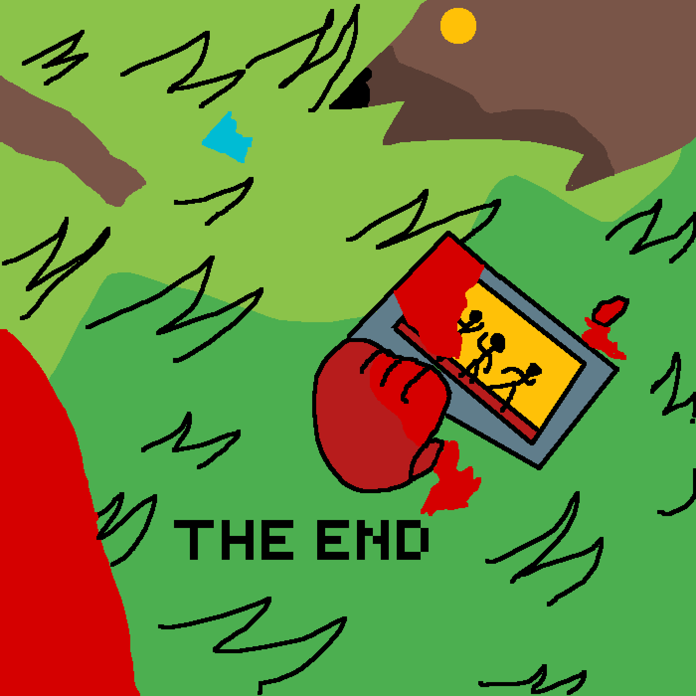 Pixilart - the end by weegeepie
