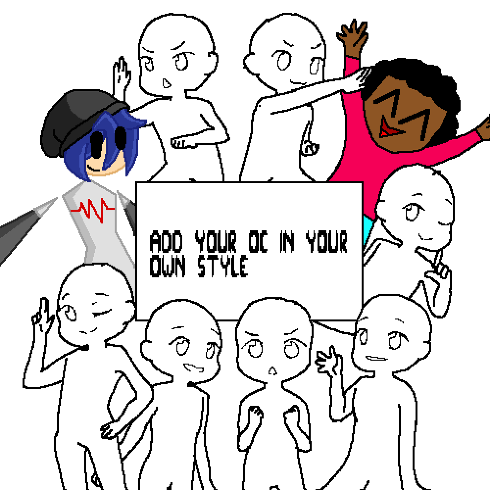 Pixilart - Add Your OC by RyanTheWeirdo