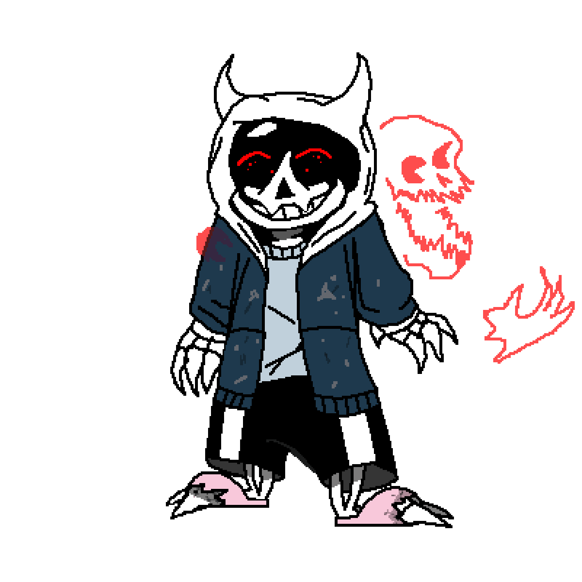 Pixilart - Sans Base by Sussysans