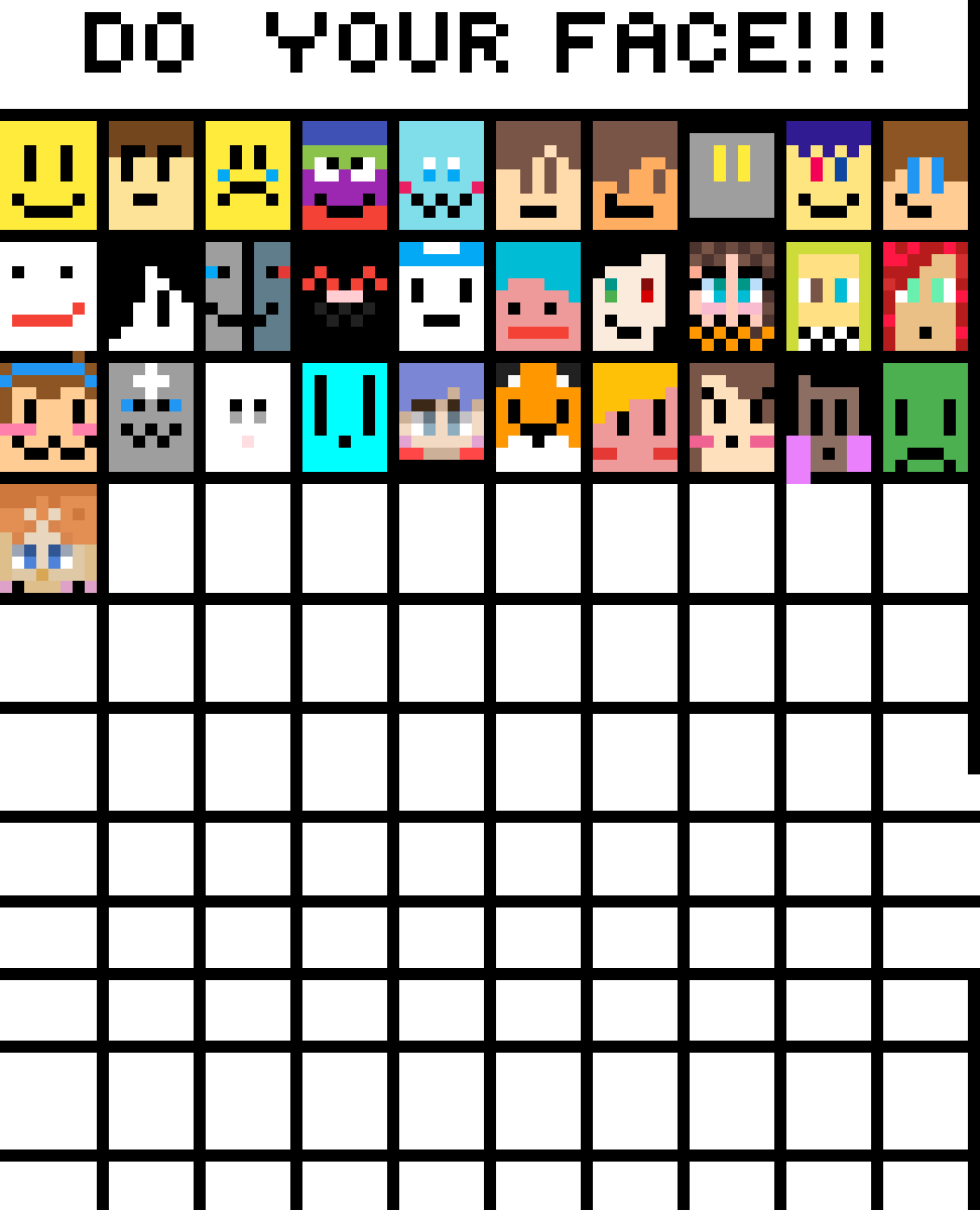 Editing Continue the chain!!! - Free online pixel art drawing tool ...