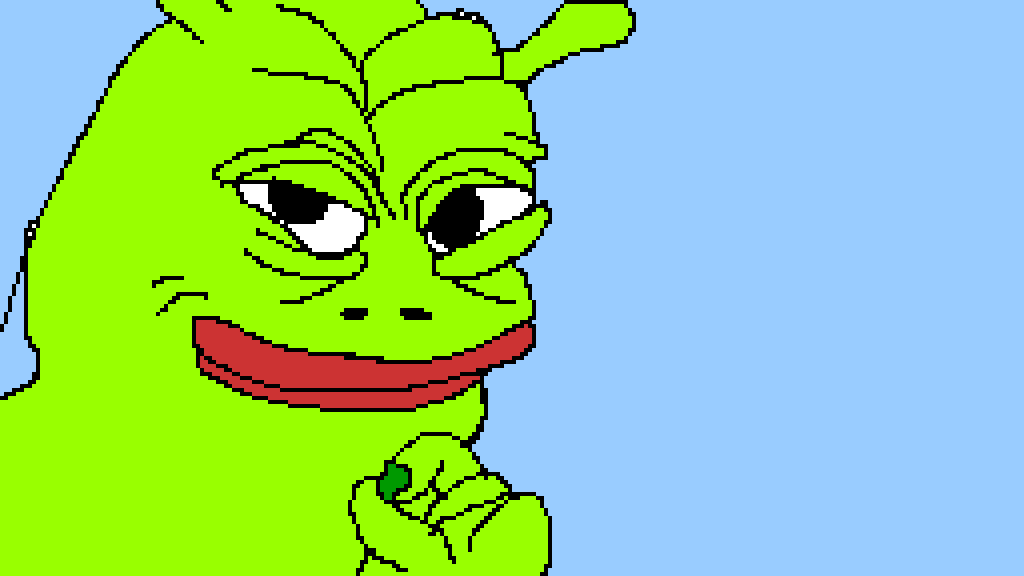 Editing pepe - Free online pixel art drawing tool - Pixilart