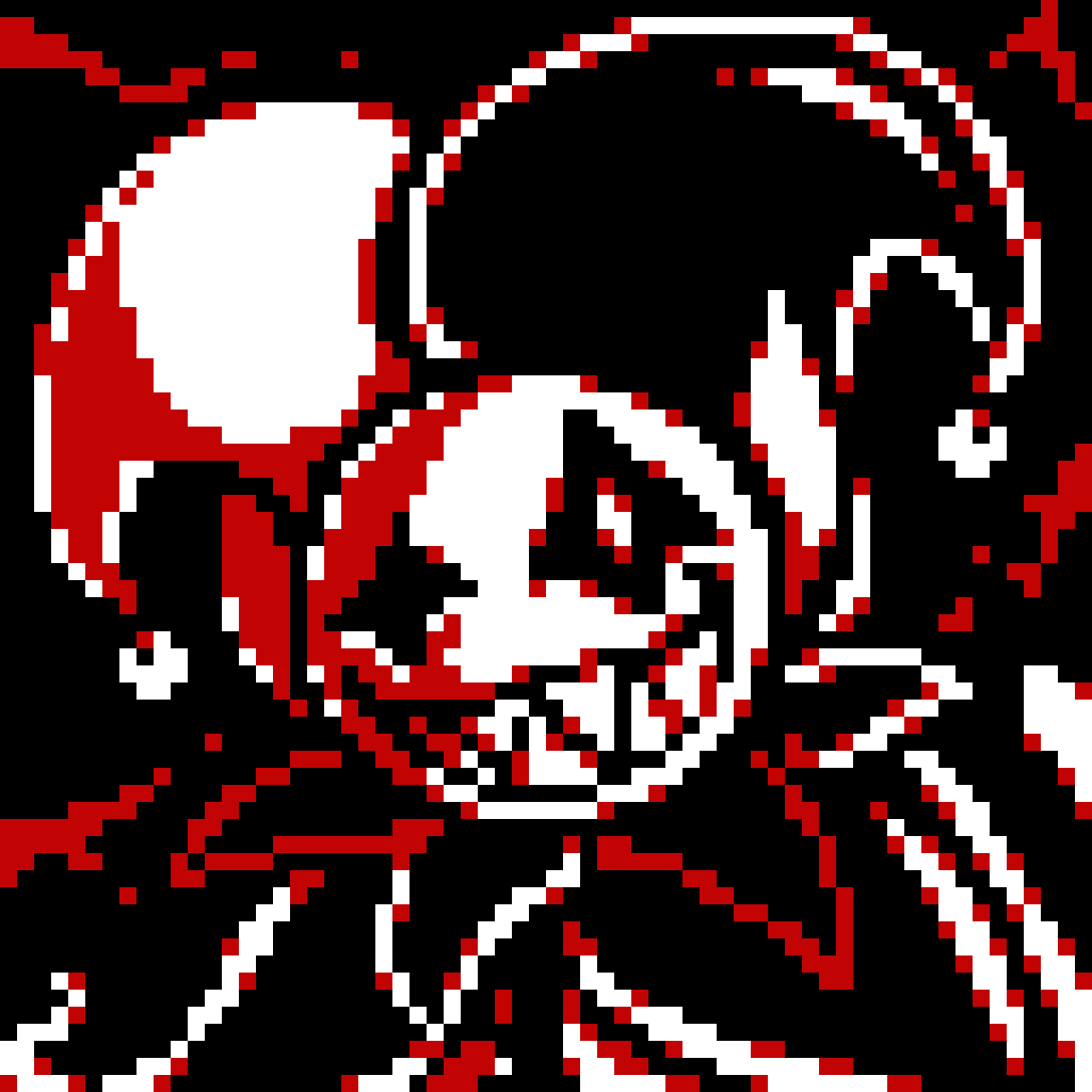 Pixilart - jevil red by ThatBratCohen