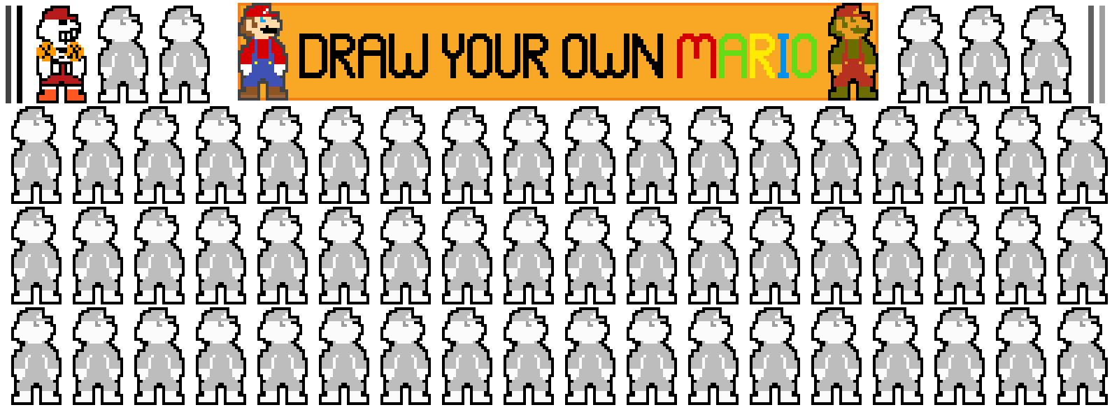 Pixilart - Draw your own Mario by astat1ne