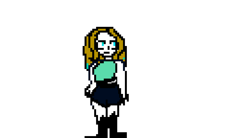 Editing Fan made undertale character - Free online pixel art drawing ...