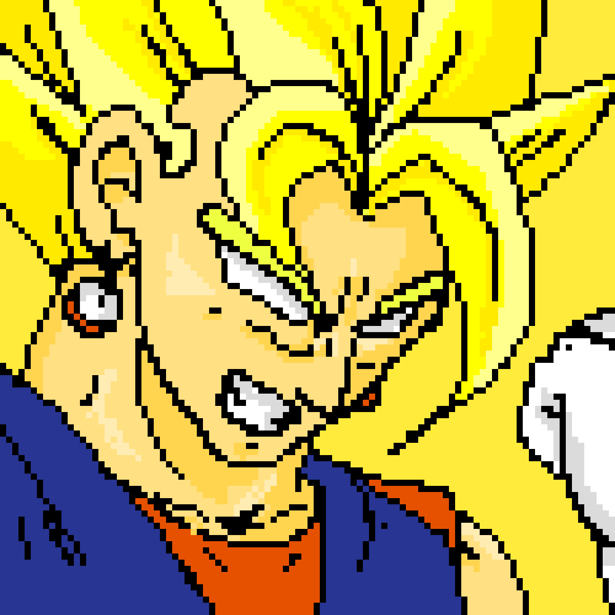 Pixilart - SSJ Vegito by R-S101