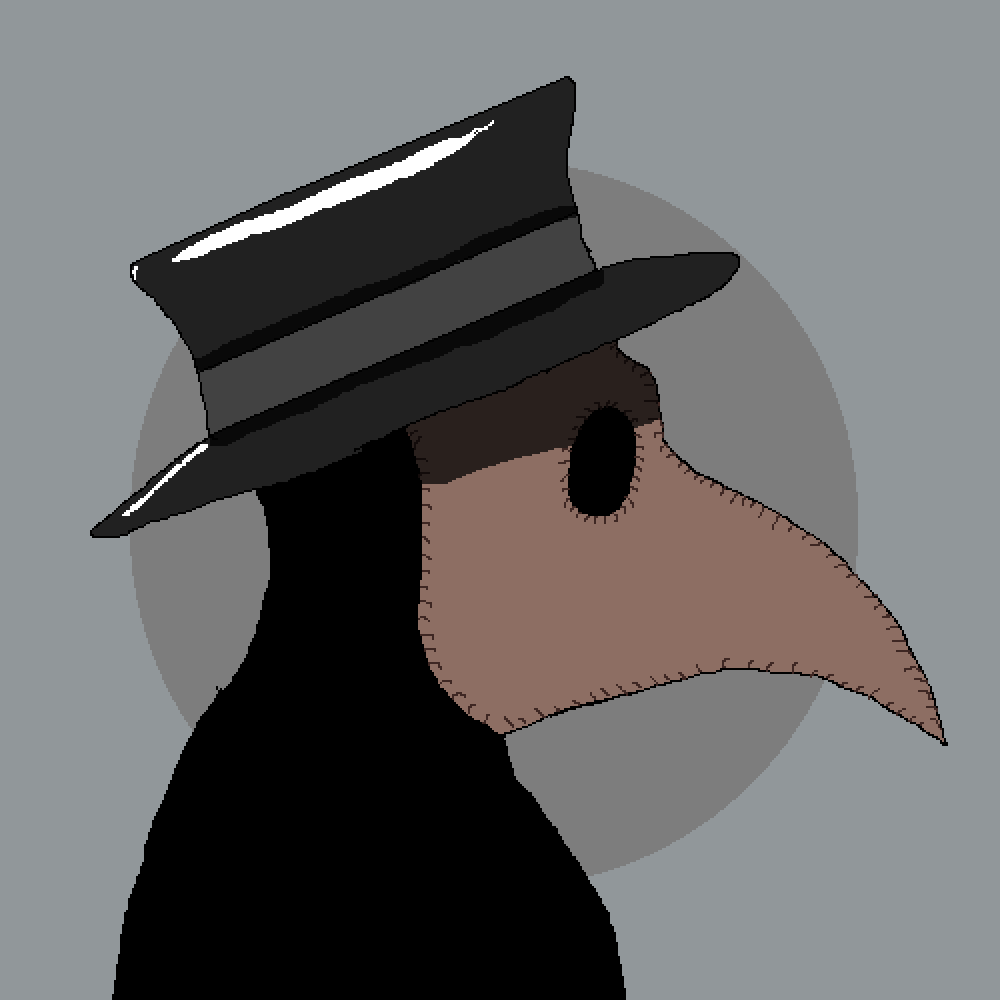 Pixilart - Plague doctor by jeon-kookie