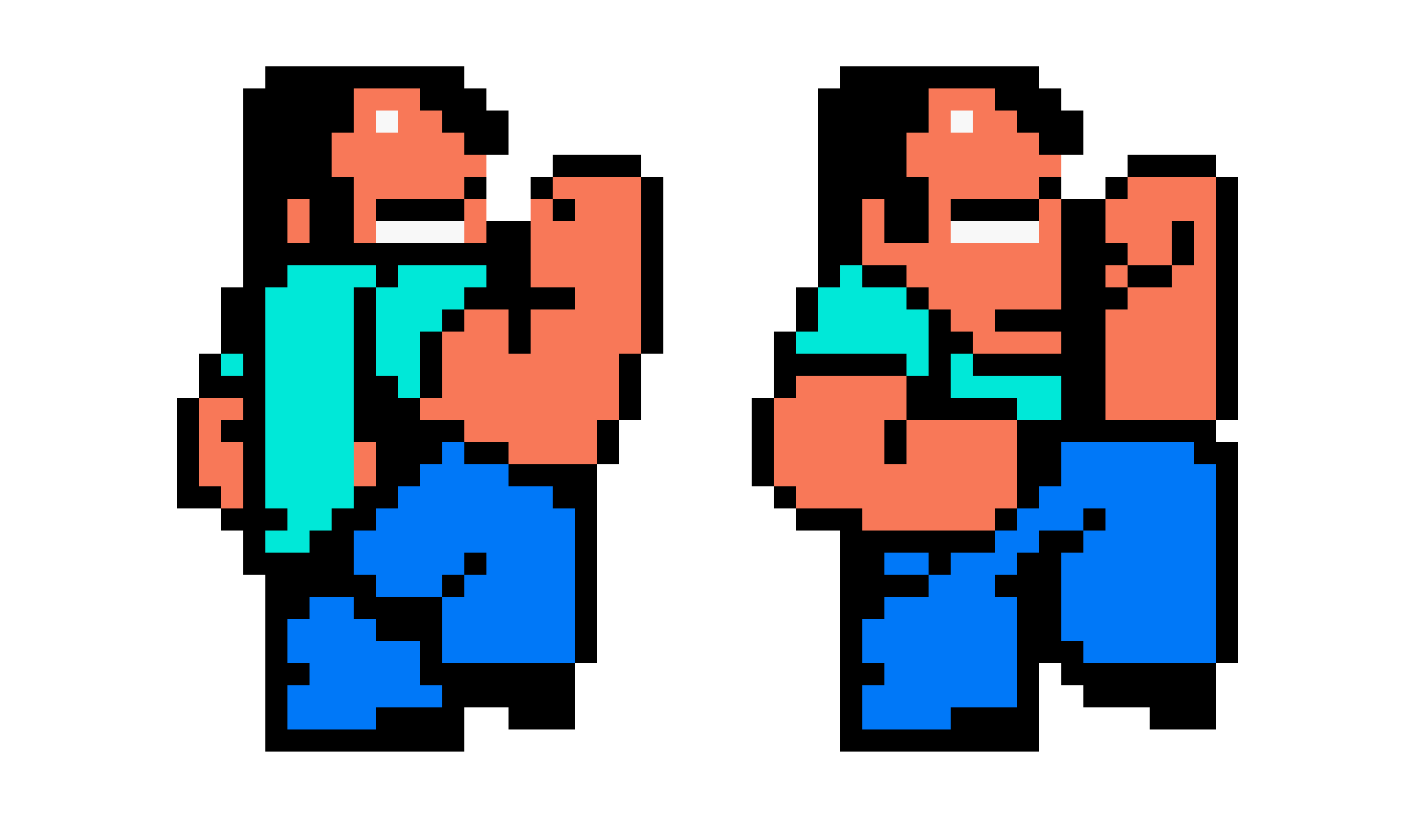 Pixilart - blocking sprites by Tuxedoedabyss03