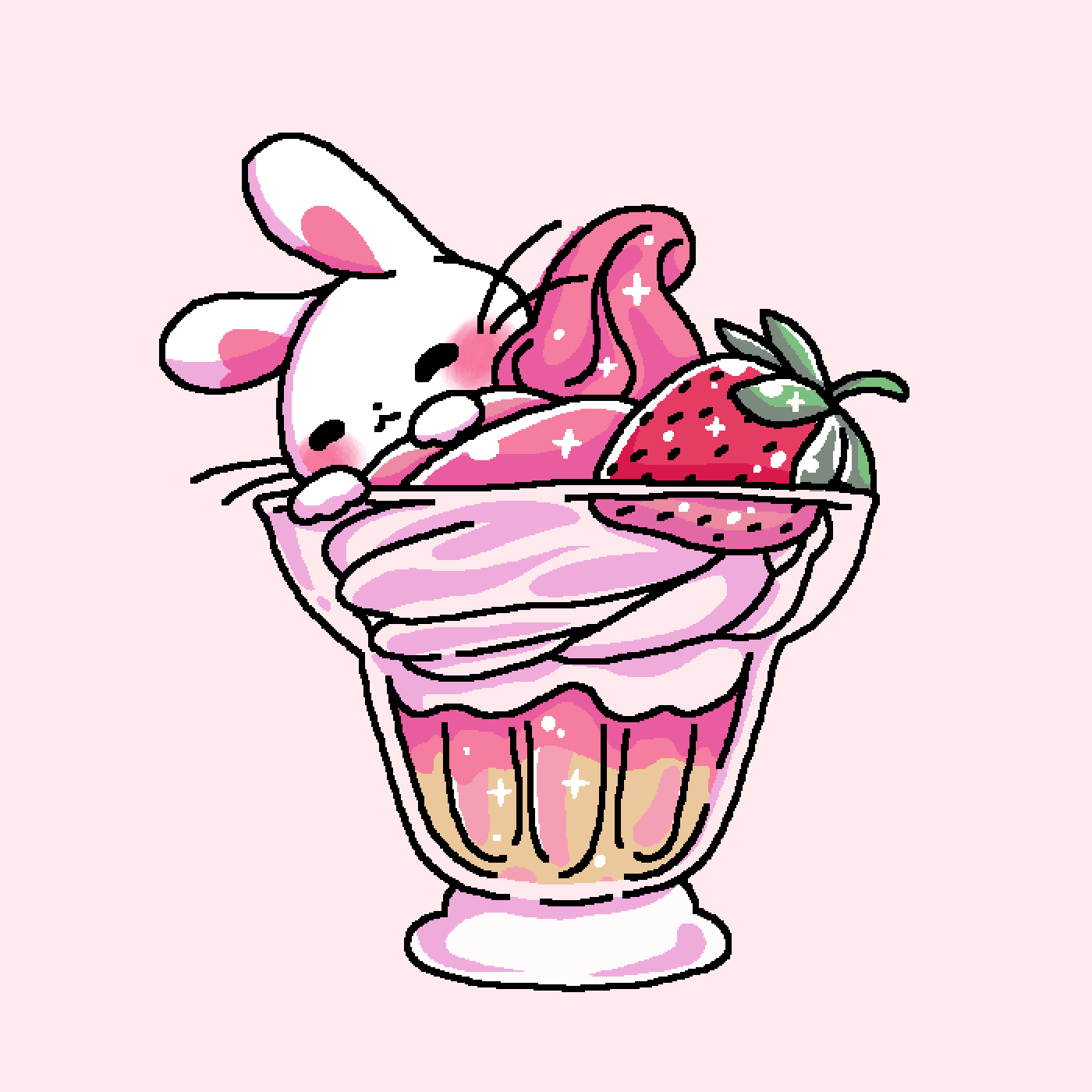 Pixilart - adorable milkshake by aesthetic-zone
