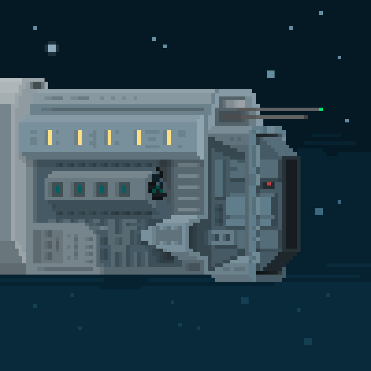 Pixilart - Battle Ship by ArtDav