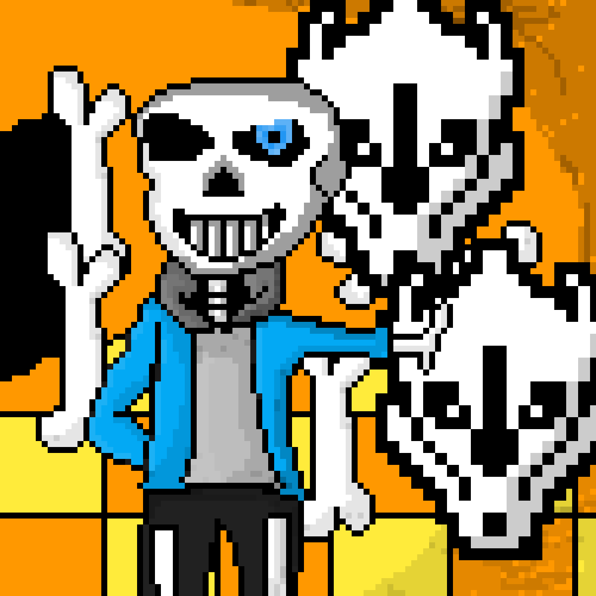 Pixilart - Sans by PixelLover234
