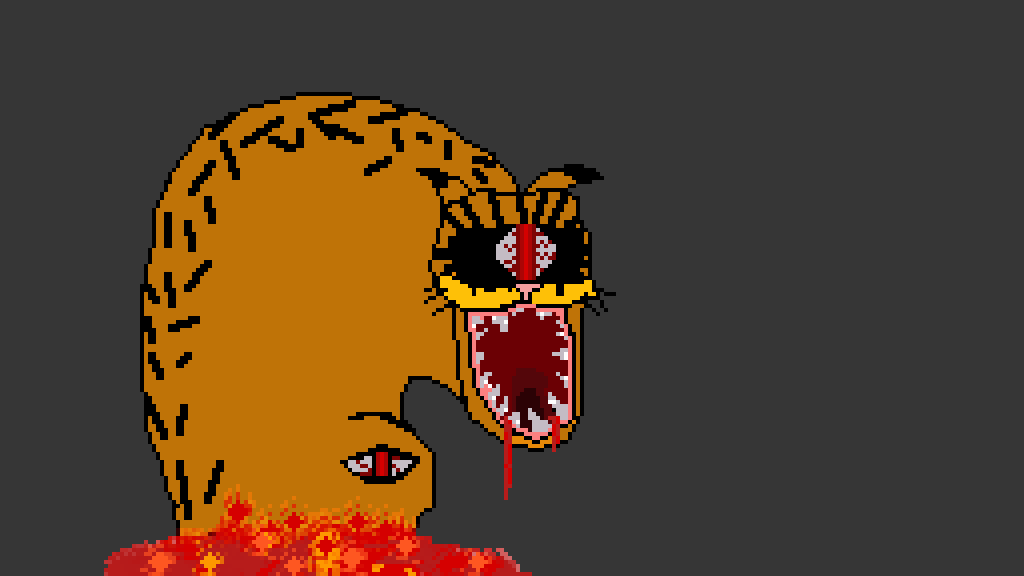 Pixilart - gorefield by forcedmeme