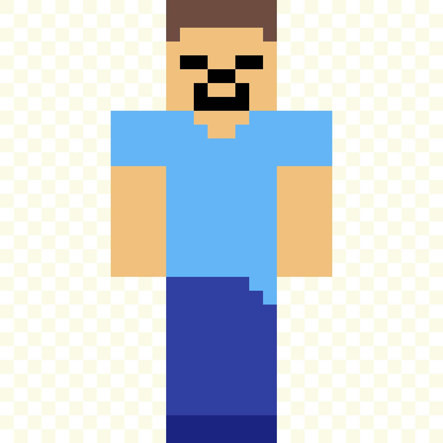 Editing Minecraft Steve - Free online pixel art drawing tool - Pixilart