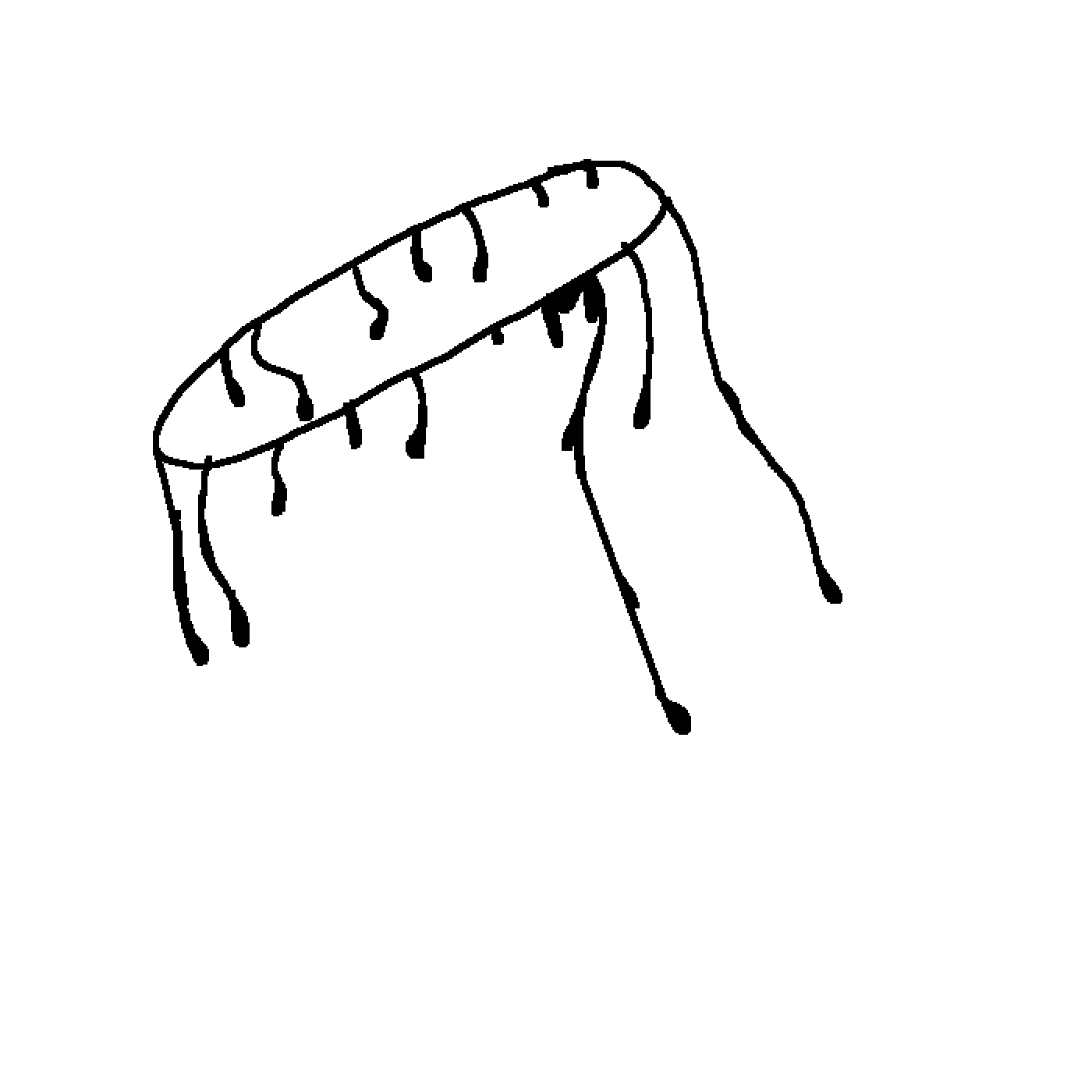 Editing dripping halo - Free online pixel art drawing tool - Pixilart