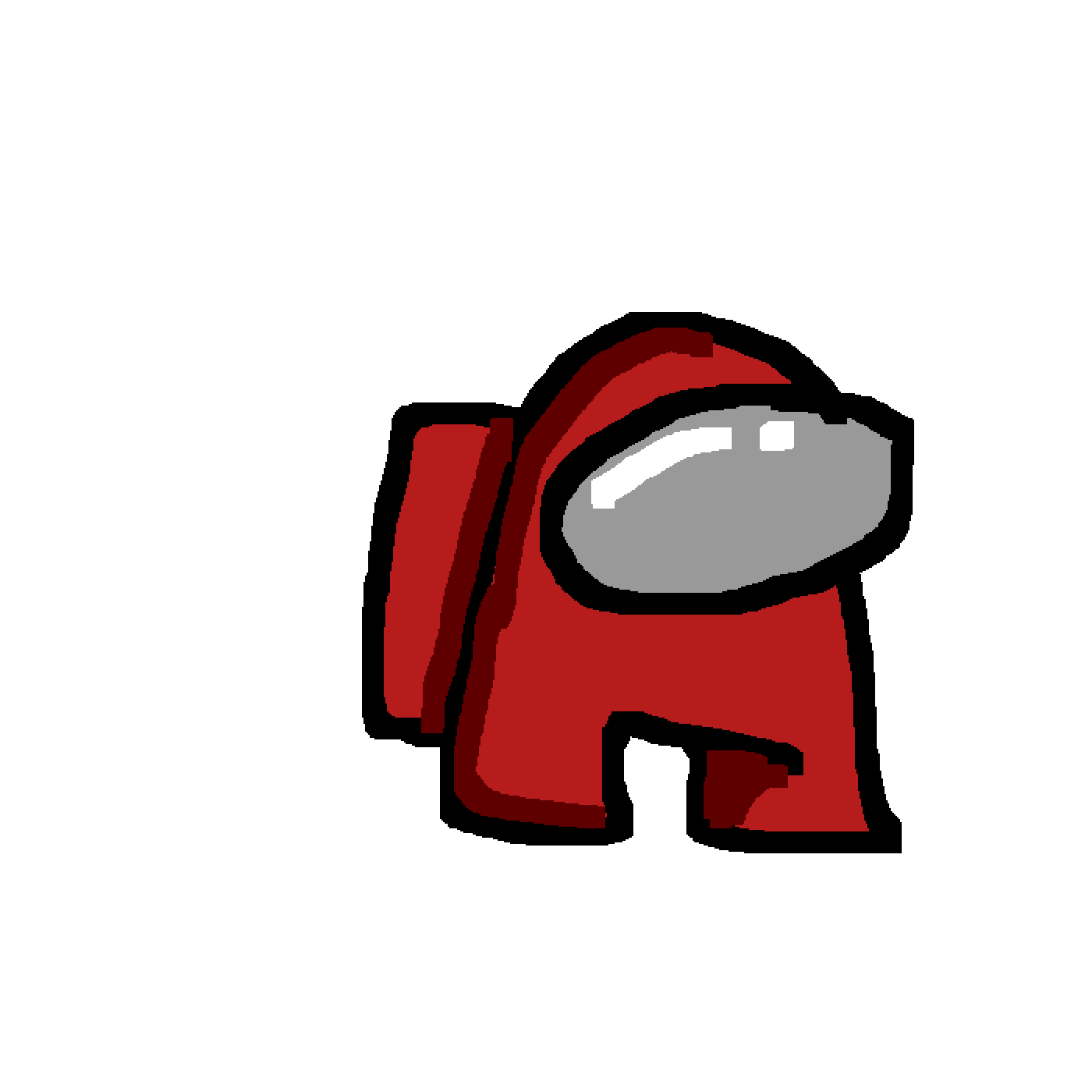 Editing Among us red dude - Free online pixel art drawing tool - Pixilart