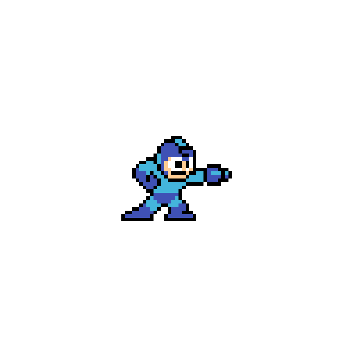 Pixilart - Megaman Shooting by S2Savage