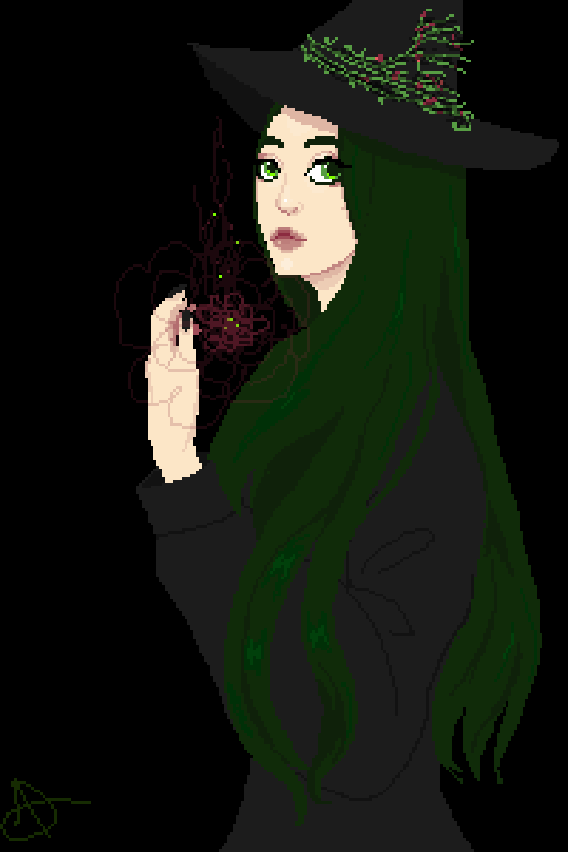 Pixilart - Earth Witch by DespairOnion