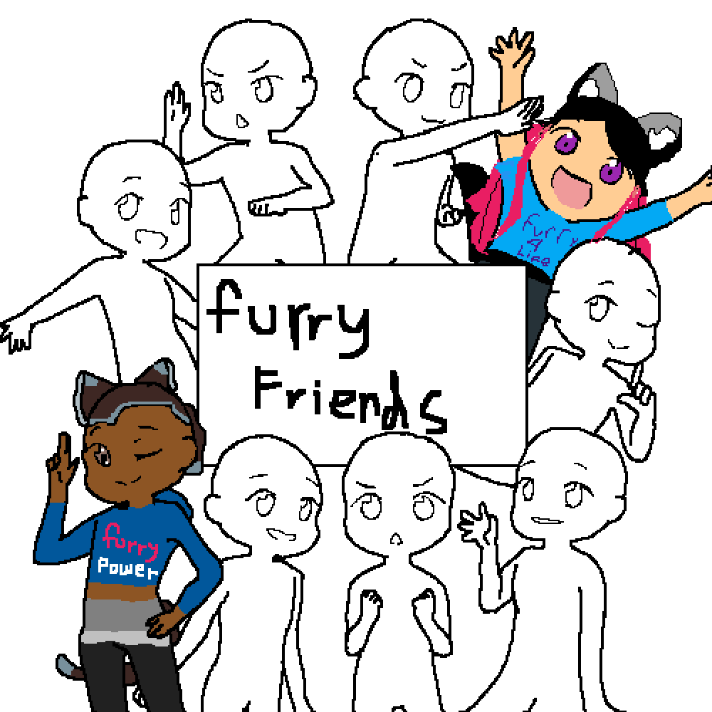 Editing Furrys - Free online pixel art drawing tool - Pixilart