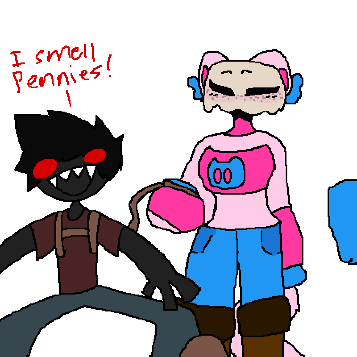 Pixilart - Funny collab by StereoMan