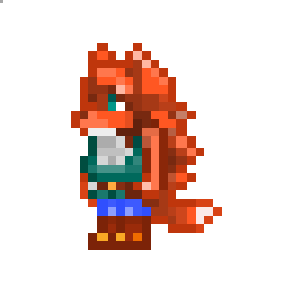 Pixilart - terraria zoologist by random-proto