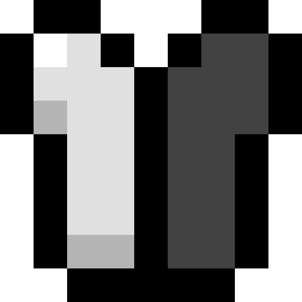 Pixilart - Minecraft Half Amor Plate by The-Oracle777