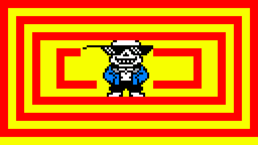 Pixilart - sans is high by Thealmightyloaf