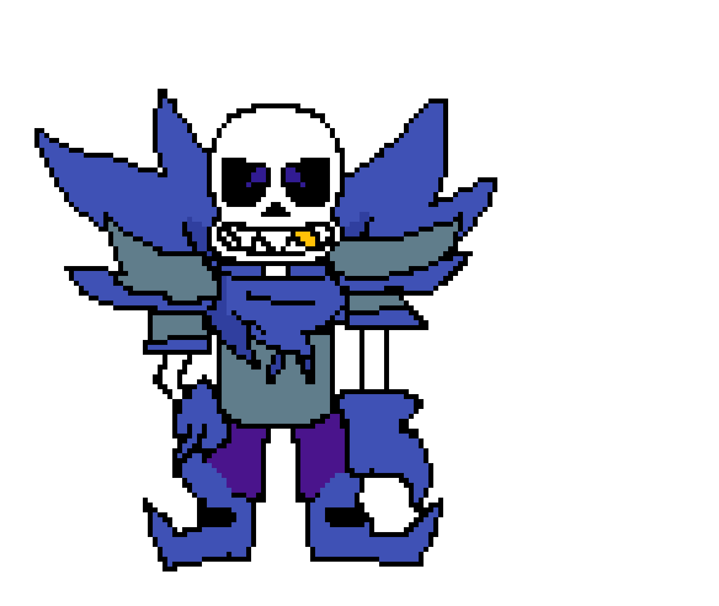 Swapfell blue by Nitroboi - Pixilart