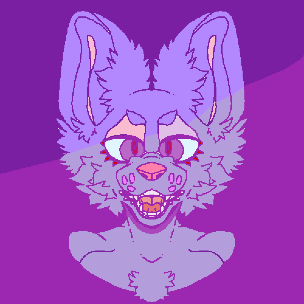 Editing furry pfp hope y like it - Free online pixel art drawing tool ...