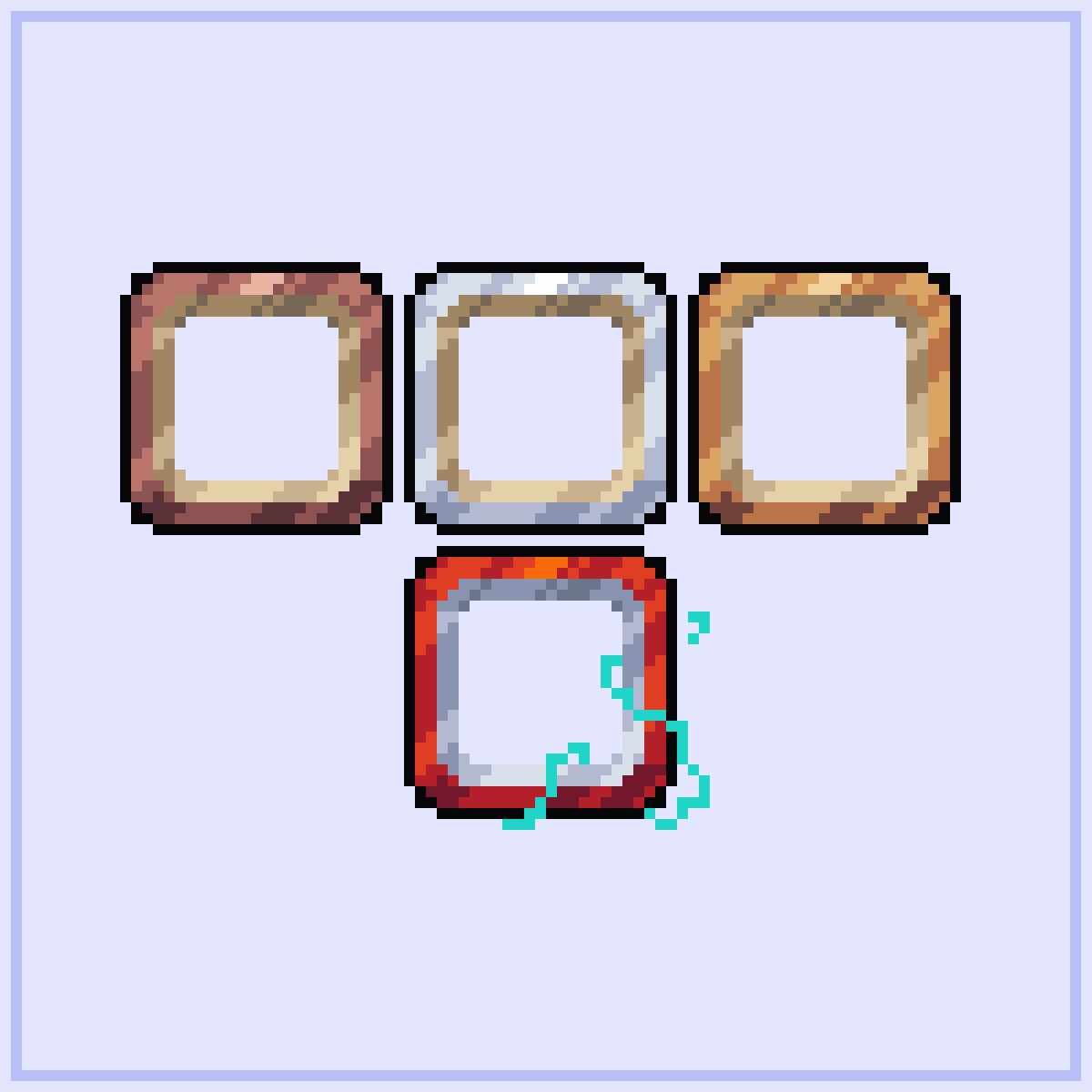 Pixilart - RPG skill frames by M1guel