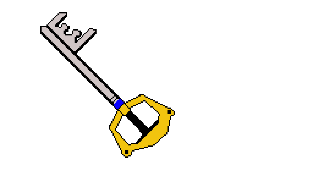 Editing KeyBlade - Free online pixel art drawing tool - Pixilart