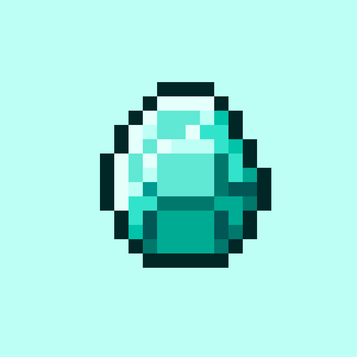 How To Draw Minecraft Diamond