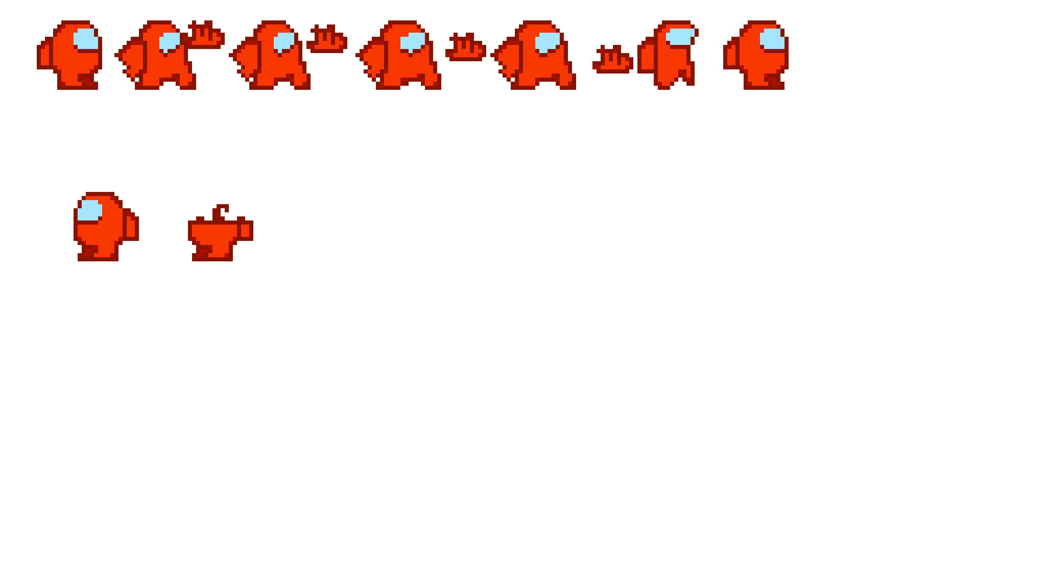 Pixilart - RHM Blast NES AmongUs WIP by KoopsFan