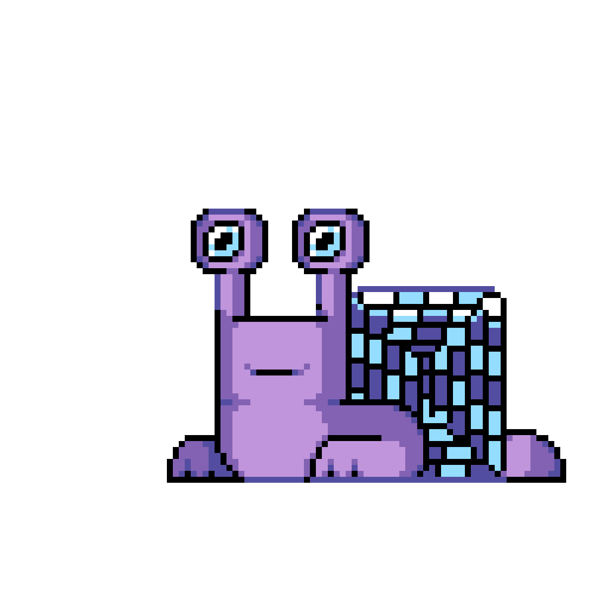 Pixilart - Da snail by Sewerboy
