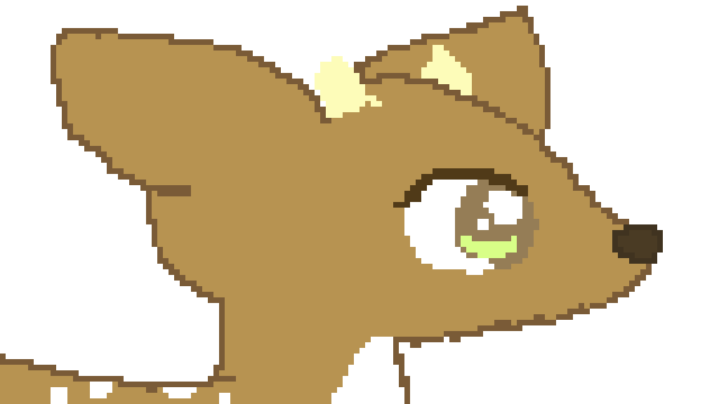Pixilart - Cute Dear by CaptinMangletty