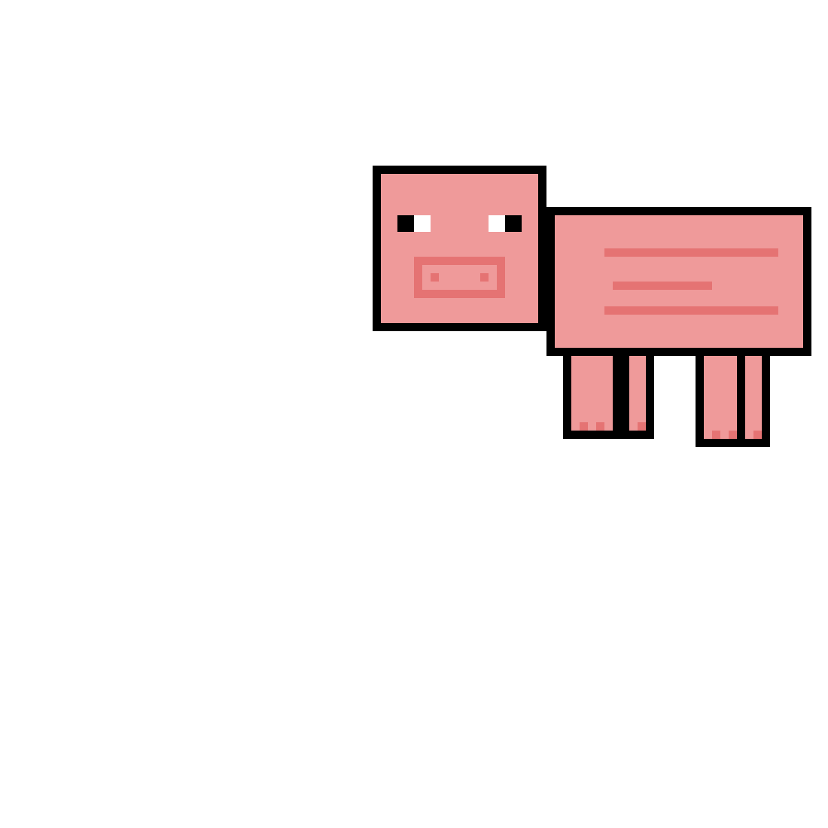 Pixilart - pig the end by chloe-meow