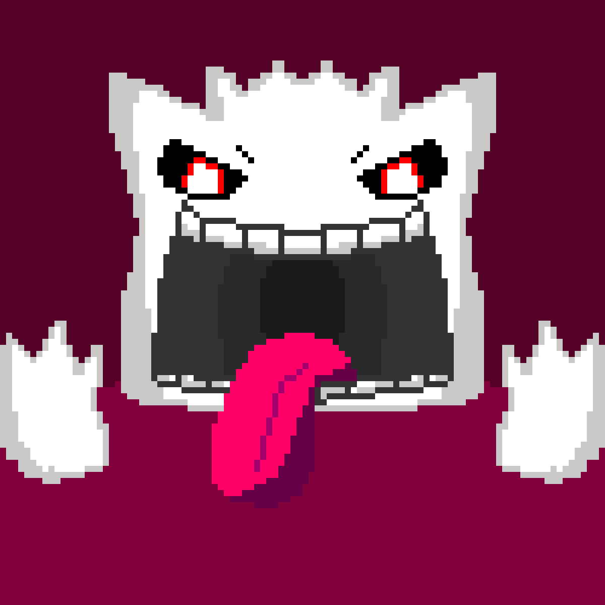 Pixilart - gmax gengar by eggy-flare