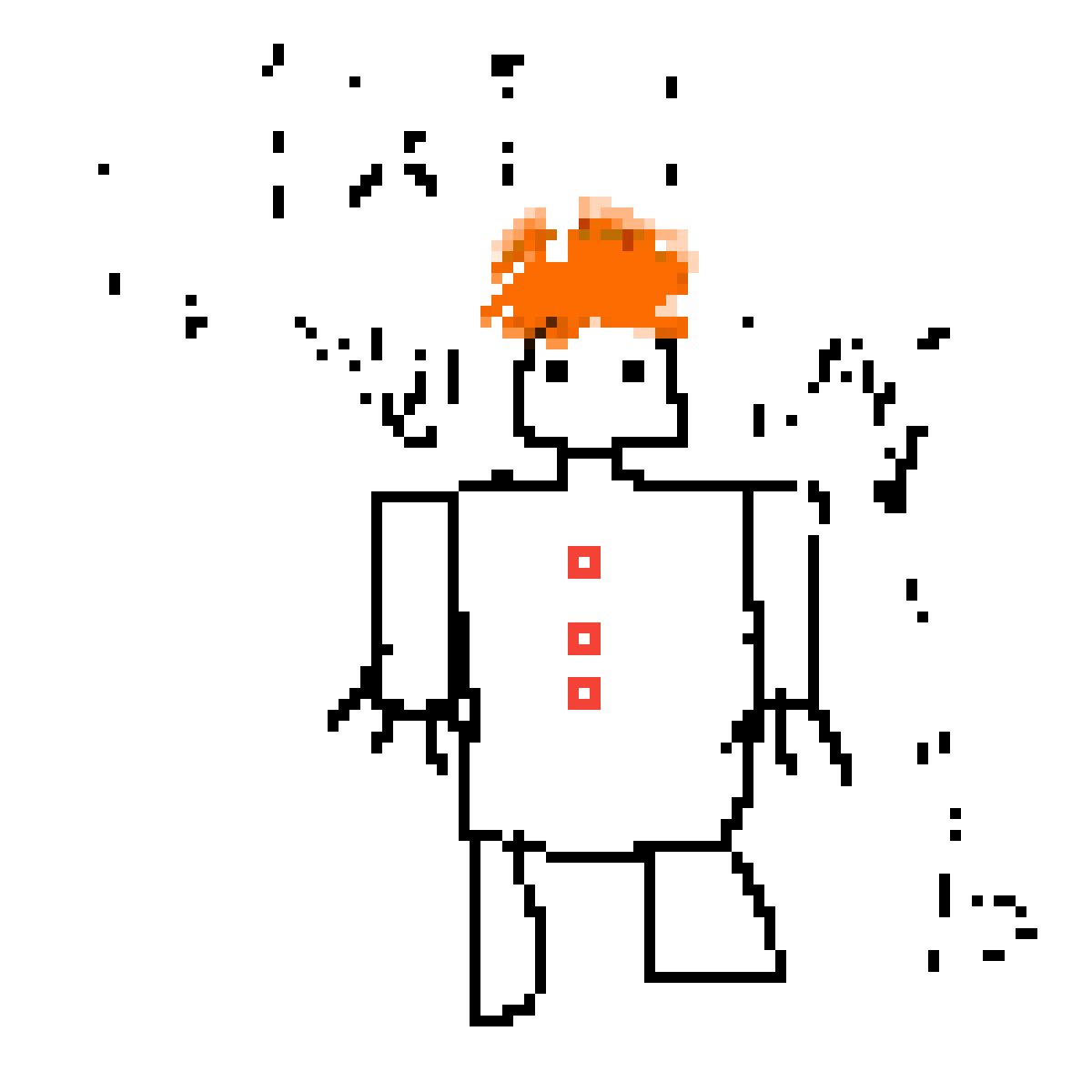 Editing pennywise gif - Free online pixel art drawing tool - Pixilart