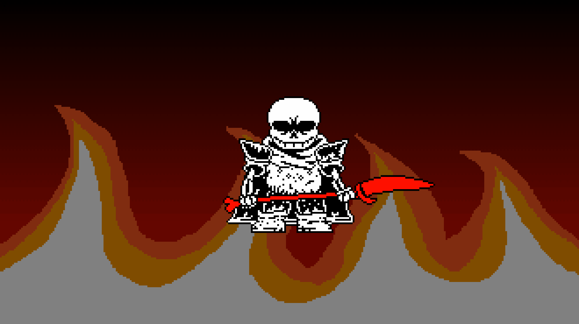 Pixilart - Sans Scarlet Flare by Werdna-5002