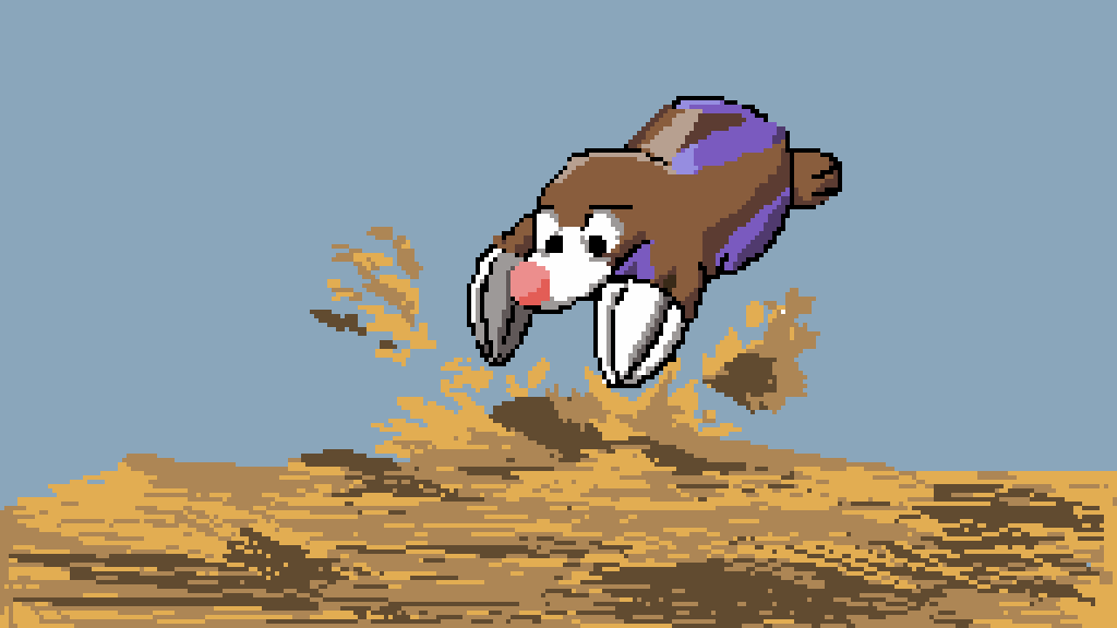 Pixilart - Drilbur Sprite by Shakeshi