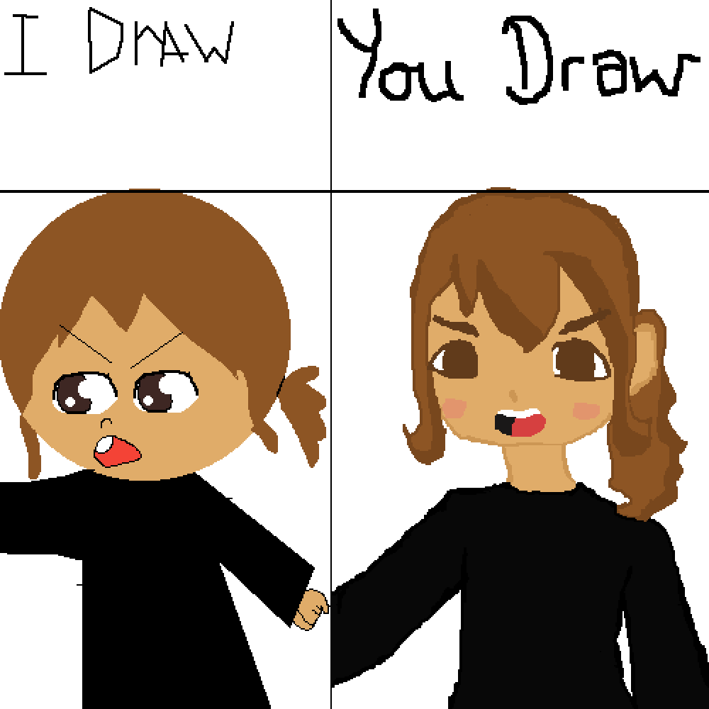 Editing i draw you draw collab - Free online pixel art drawing tool ...