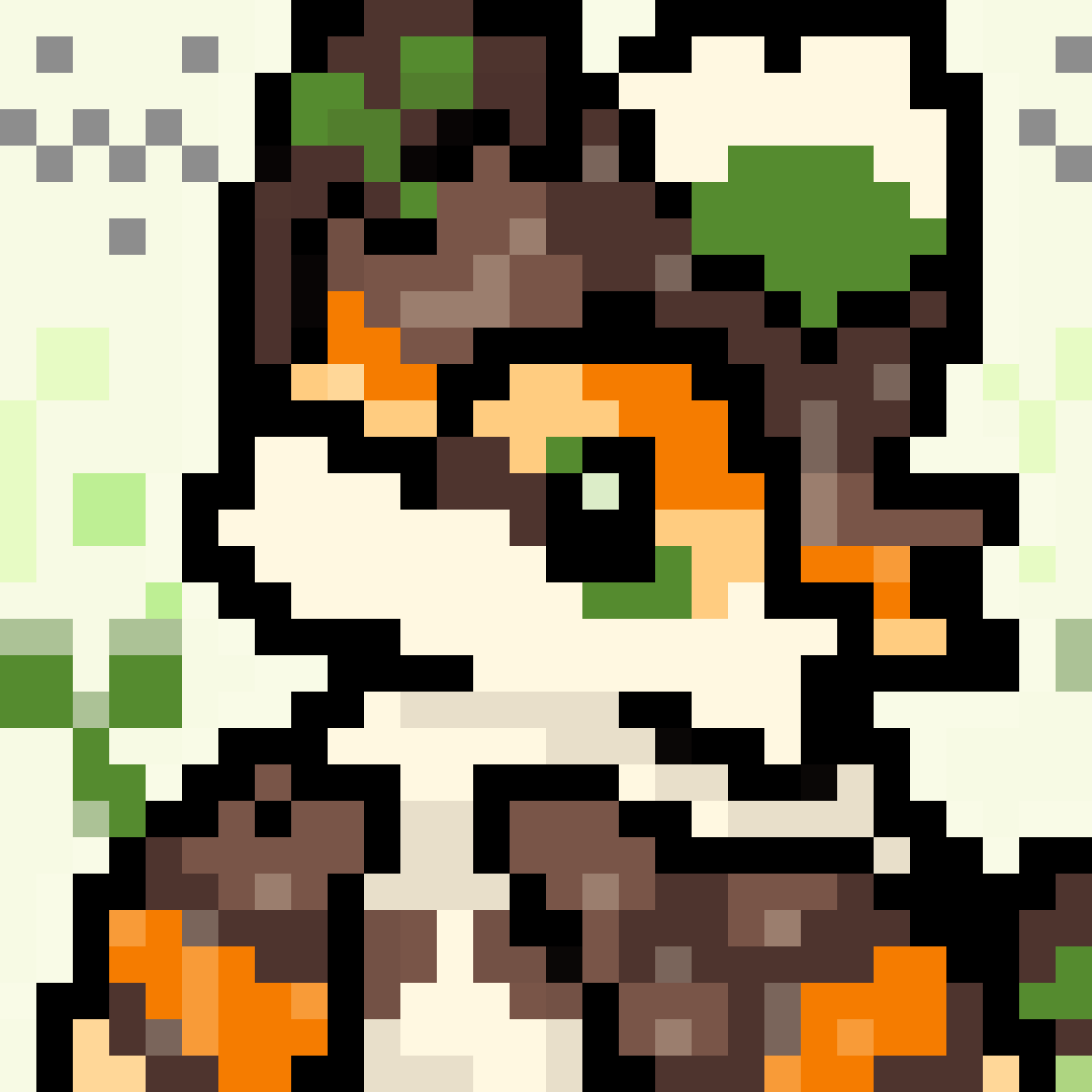 Pixilart - Falcon Sprout headshot by holy-cate