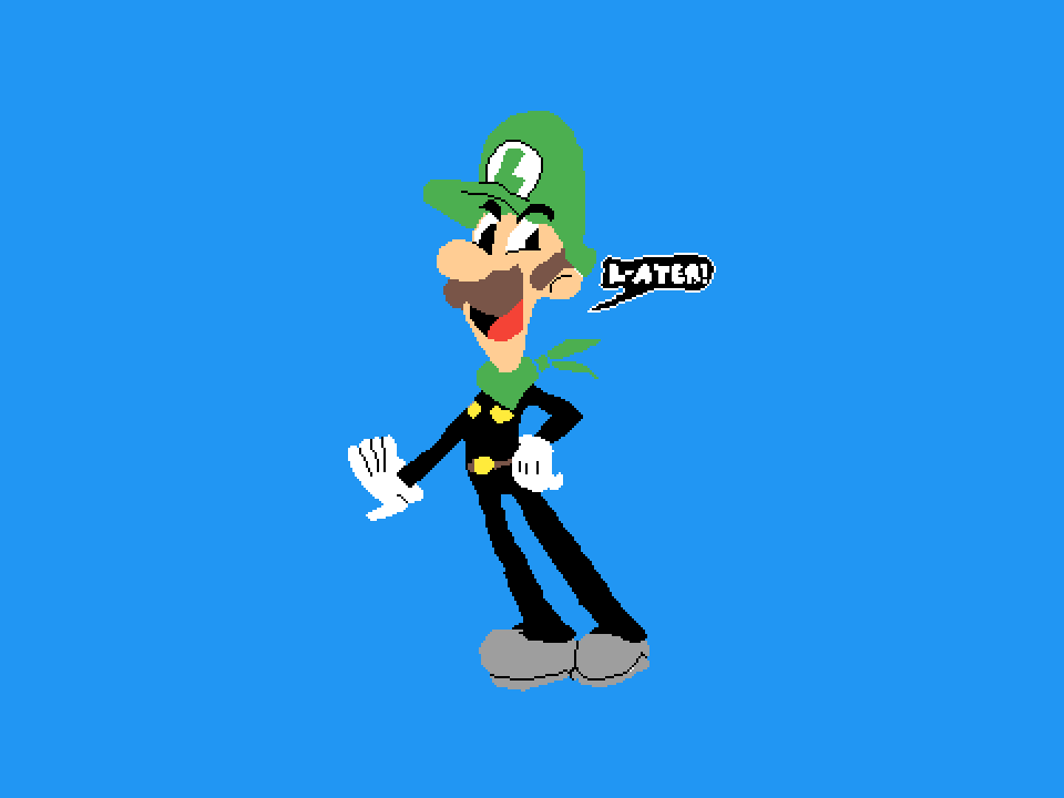 Pixilart - Undertoad Luigi by SuperKirby