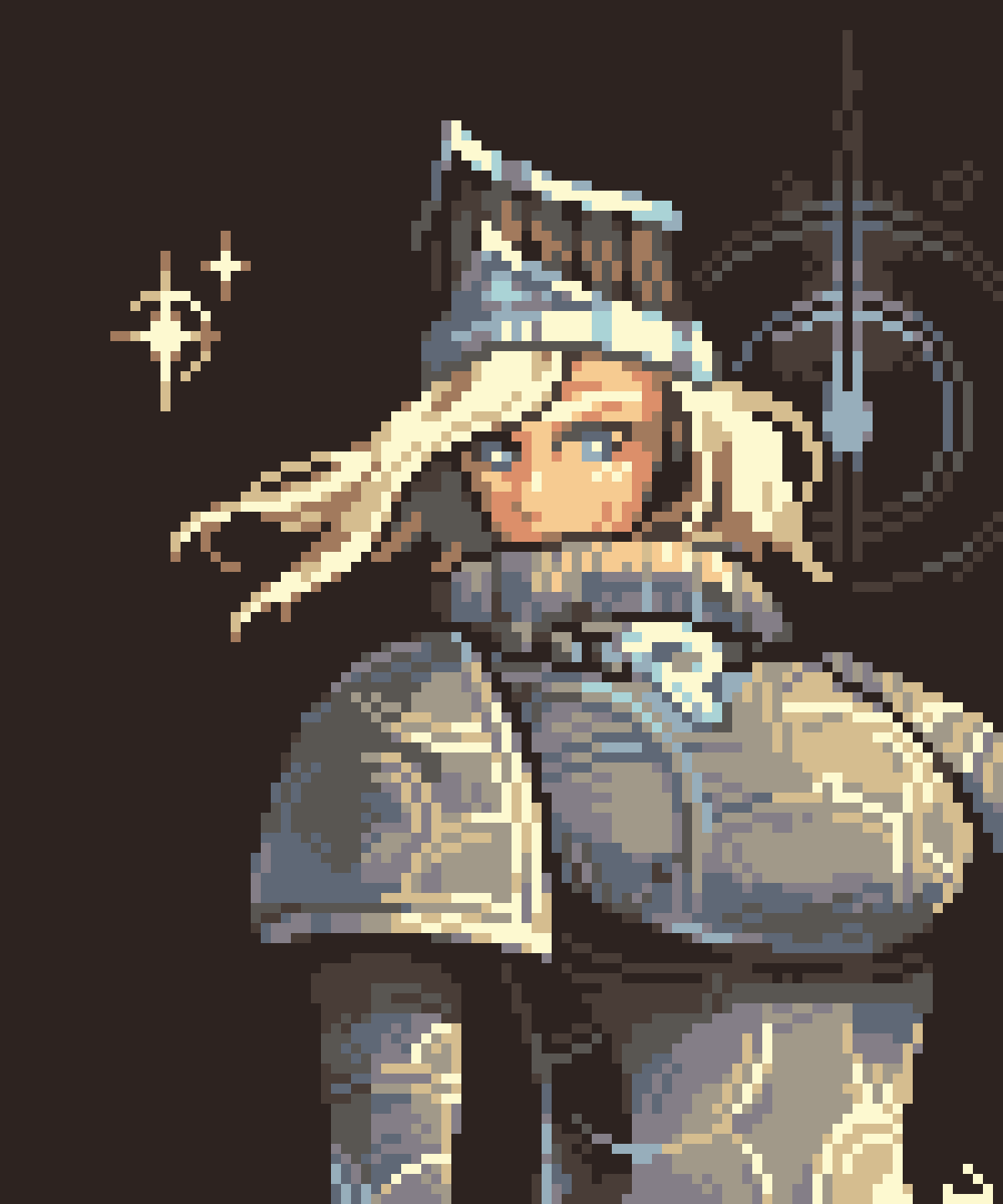 Pixilart - priestess by pleiadeux