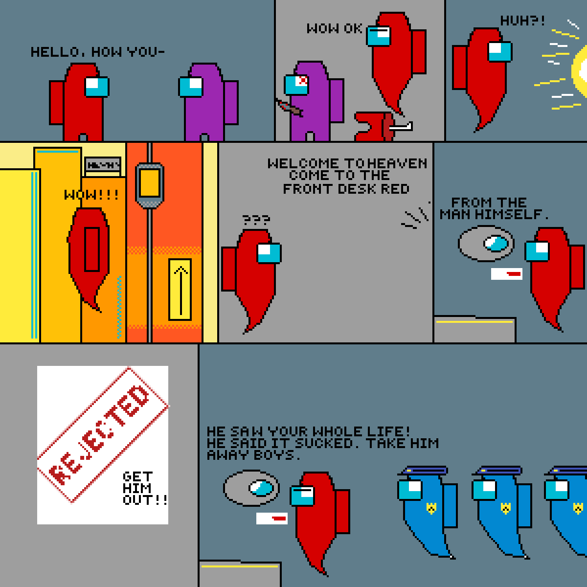 Episode 12 - Why Red Sus REBOOTED - Pixilart Comics