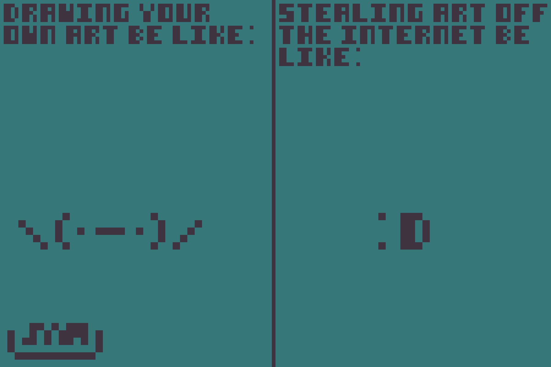 Pixilart - Just a PA meme i made by WGAF