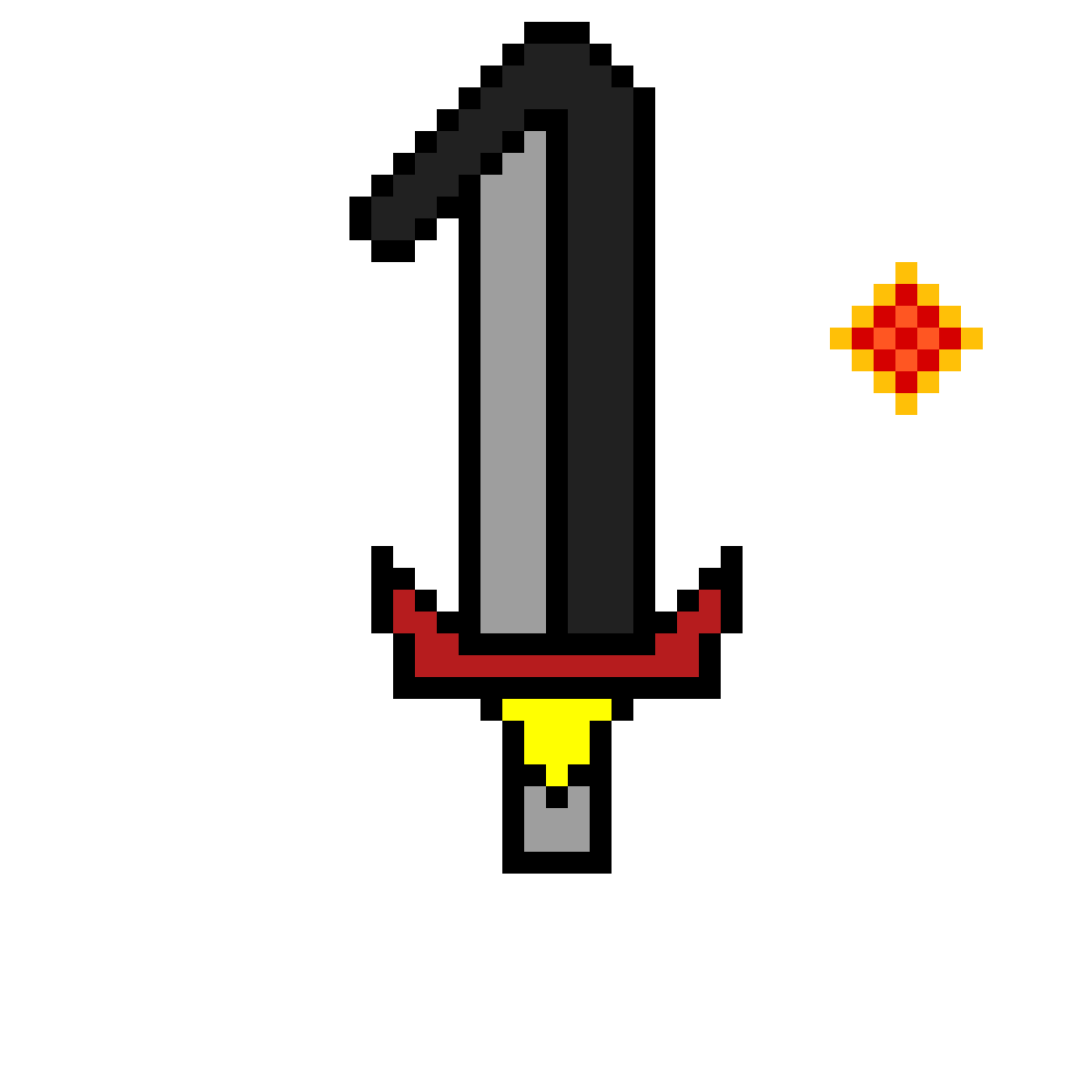 Pixilart - Sword Of the Wrath God by DoomHermit